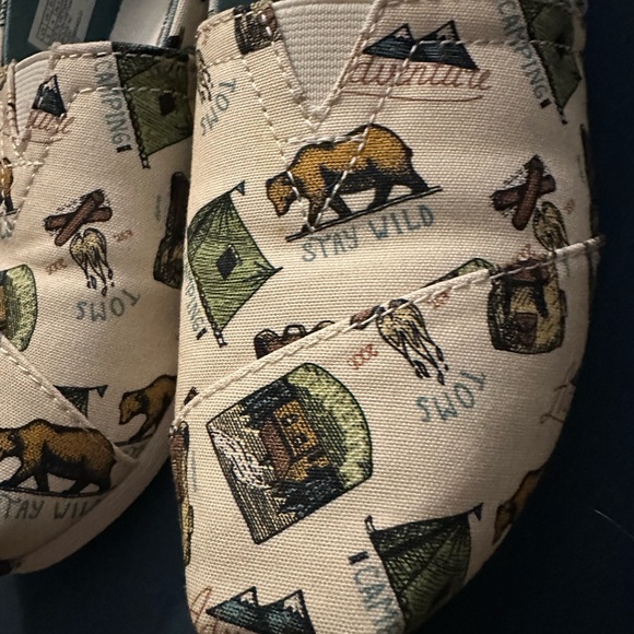 Toms | Shoes | Toms Alpargata Camping Pattern | Poshmark